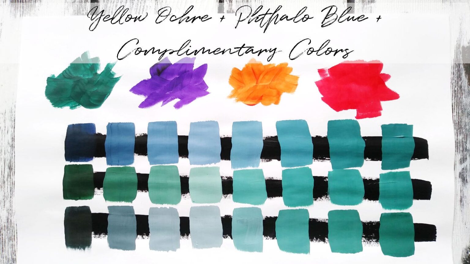 Color Mixing for Beginners: 4 Easy Recipes to Mix Green Paint ...
