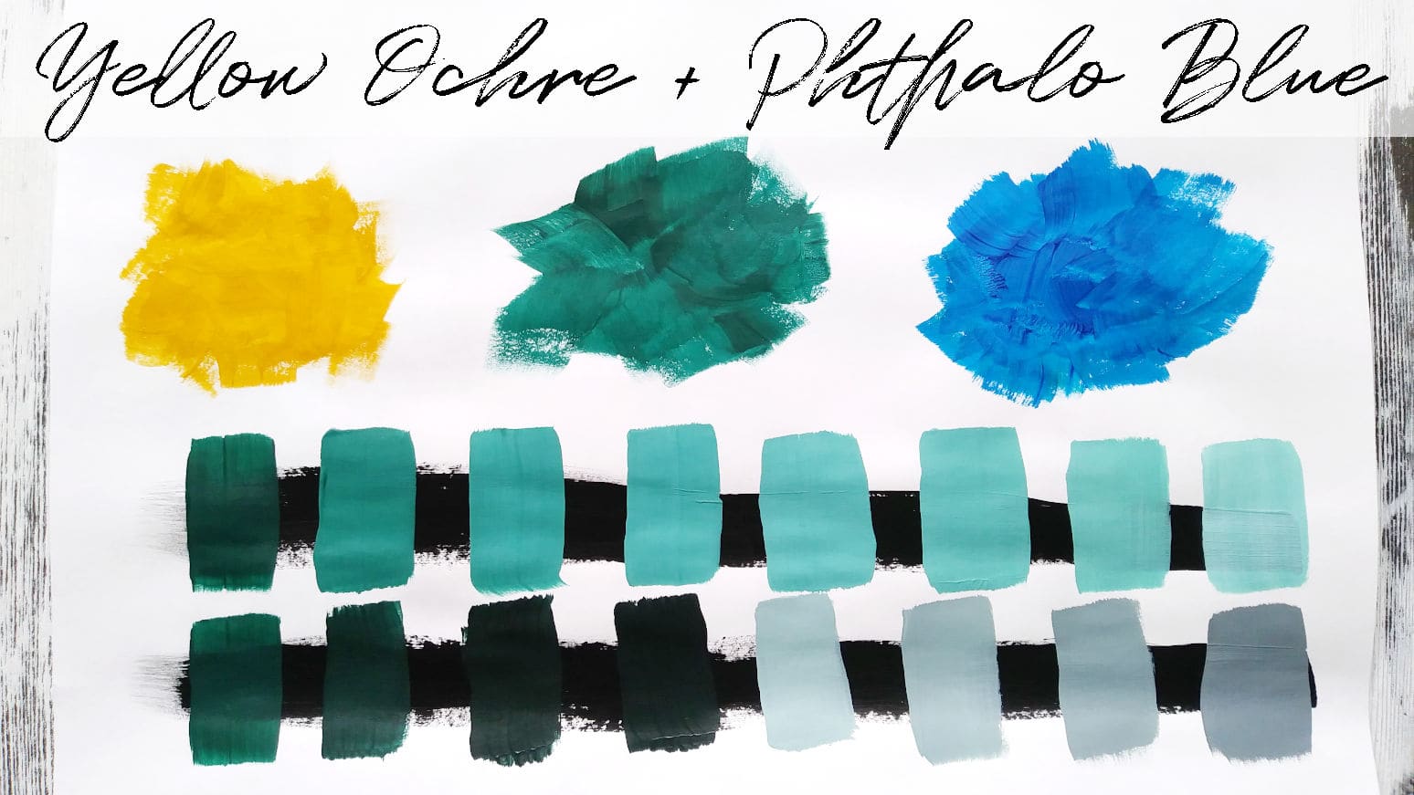 Color Mixing for Beginners: 4 Easy Recipes to Mix Green Paint ...