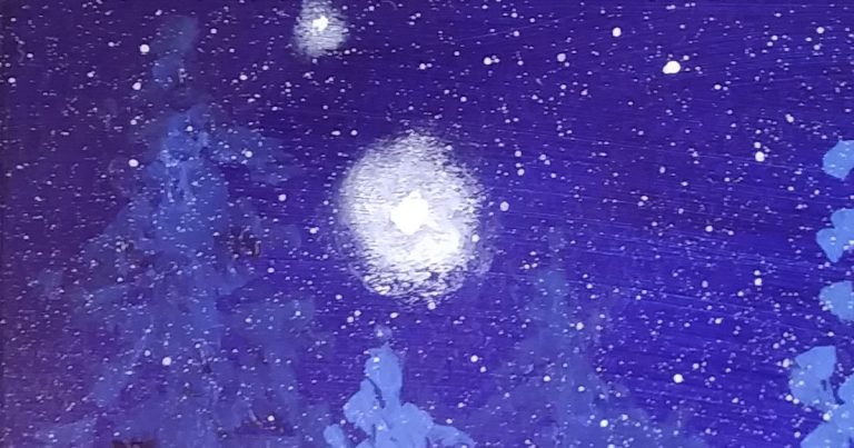 The Easiest Way to Paint a Snowflake in Detail + 2 Additional ...