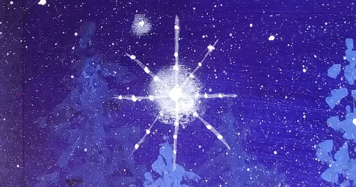 The Easiest Way to Paint a Snowflake in Detail + 2 Additional ...